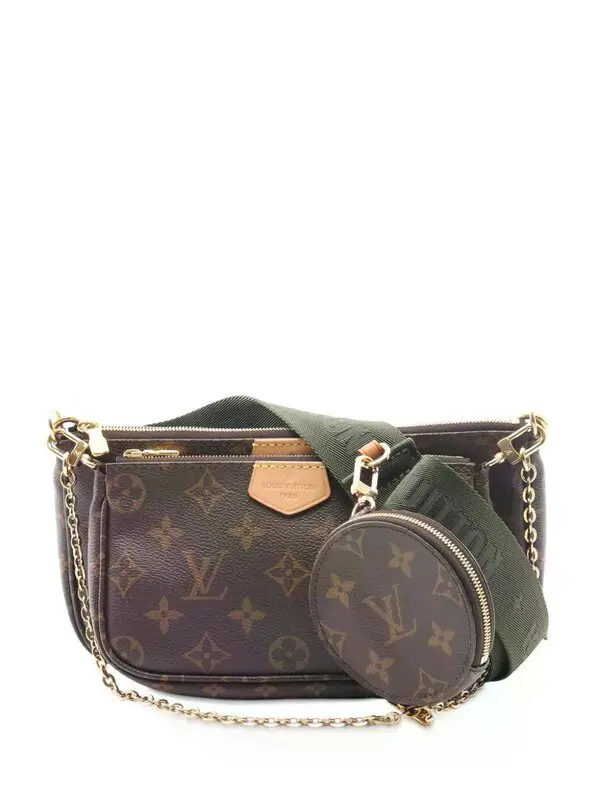 LOUIS VUITTON 2021-2025 Monogram Multi Pochette Accessoires Satchel