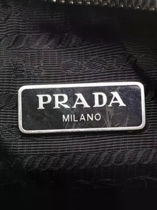 Prada 2000-2013 Tessuto Gaufre Re-edition Shoulder Bag
