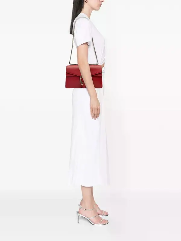 Gucci 2016-2025 Small Leather Dionysus Shoulder Bag - Red