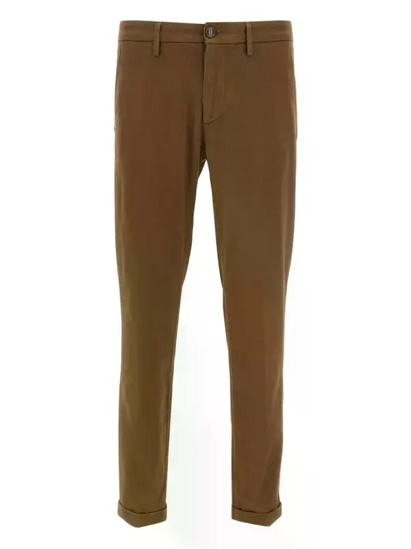 RE-HASH Cuffed Trousers - Brown