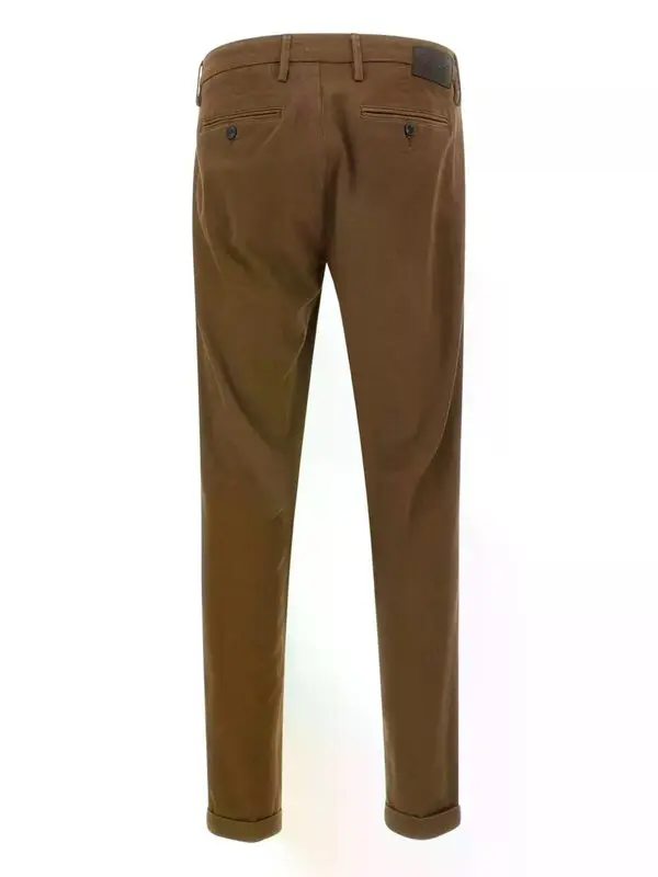 RE-HASH Cuffed Trousers - Brown