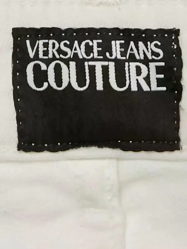 Versace Logo-embroidered Jeans