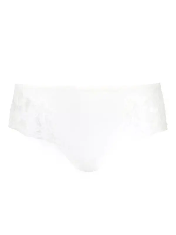 La Perla Lace Story Shorty Briefs - White