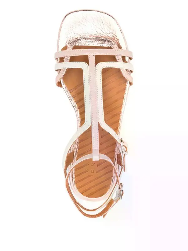 Chie Mihara Strappy Buckled Flat Sandals