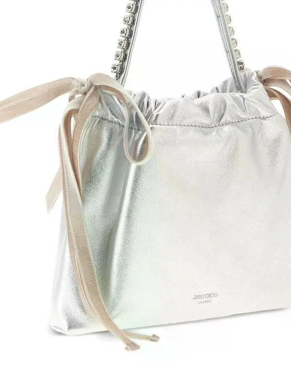 JIMMY CHOO Drawstring Mini Tote Bag