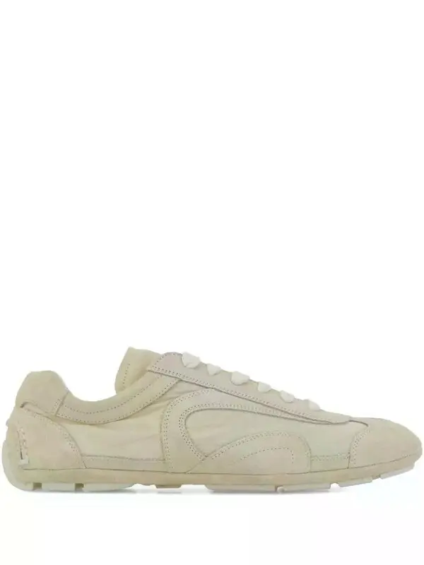 Prada Montecarlo Re-edition 2005 Suede Sneakers - Neutrals