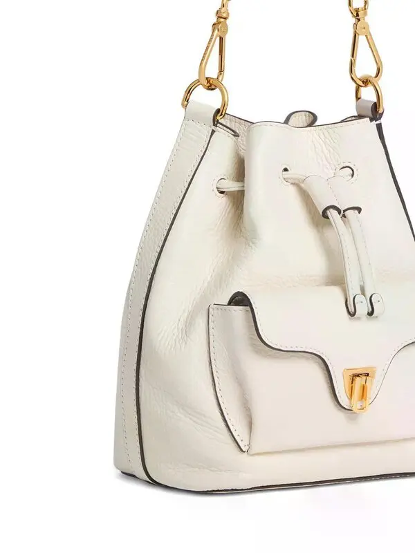 COCCINELLE Small Beat Generation Bucket Bag - Neutrals