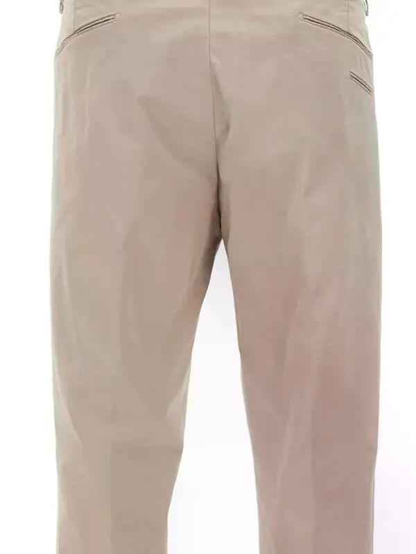 BRIGLIA 1949 Turn-up Trousers - Neutrals