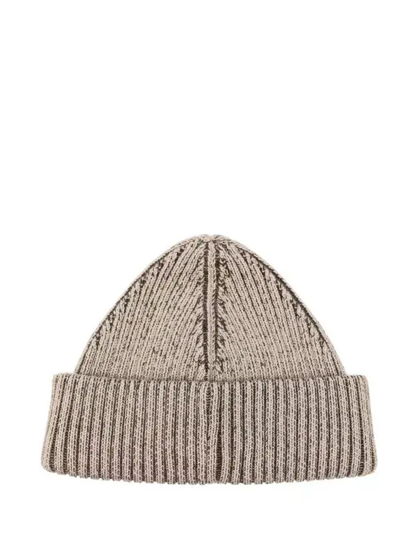 Fred Perry Logo-patch Beanie - Neutrals