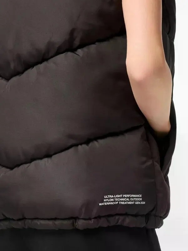 PLEIN SPORT Claw-print Quilted Vest