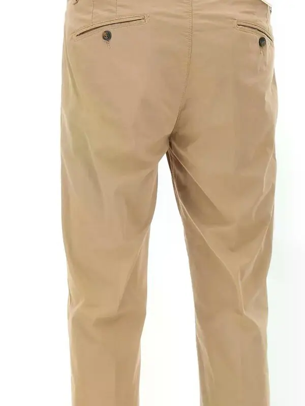 BRIGLIA 1949 Flat Front Trousers - Neutrals