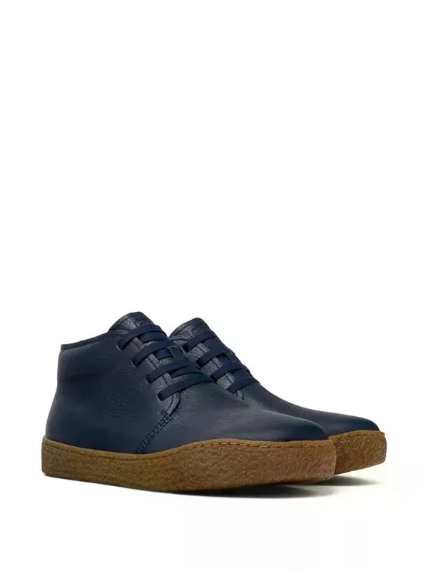 Camper Peu Terreno Lace-up Ankle Boots - Blue