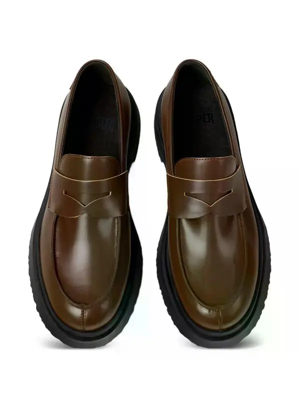 Camper Walden Apron-detail Loafers - Brown