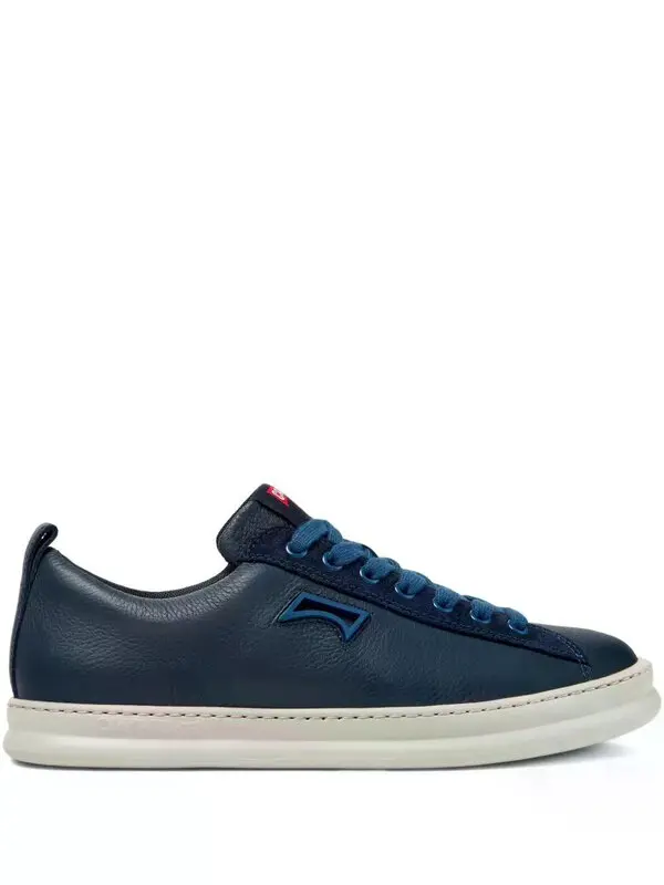 Camper Runner Logo Leather Sneakers - Blue