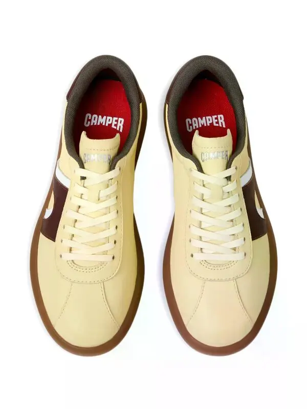 Camper Pelotas Soller Leather Sneakers - Neutrals