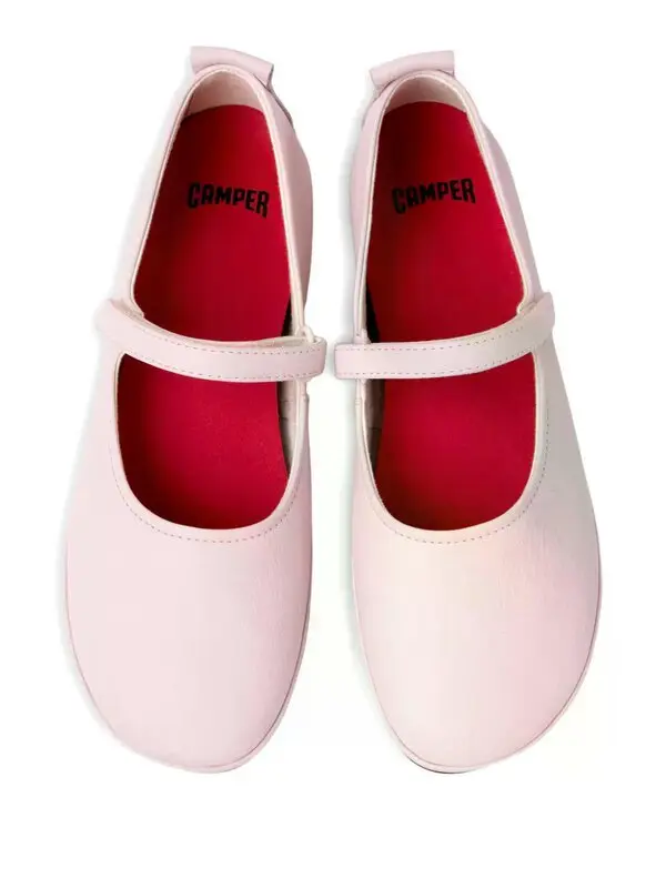 Camper Right Nina Strap Ballerinas - Pink