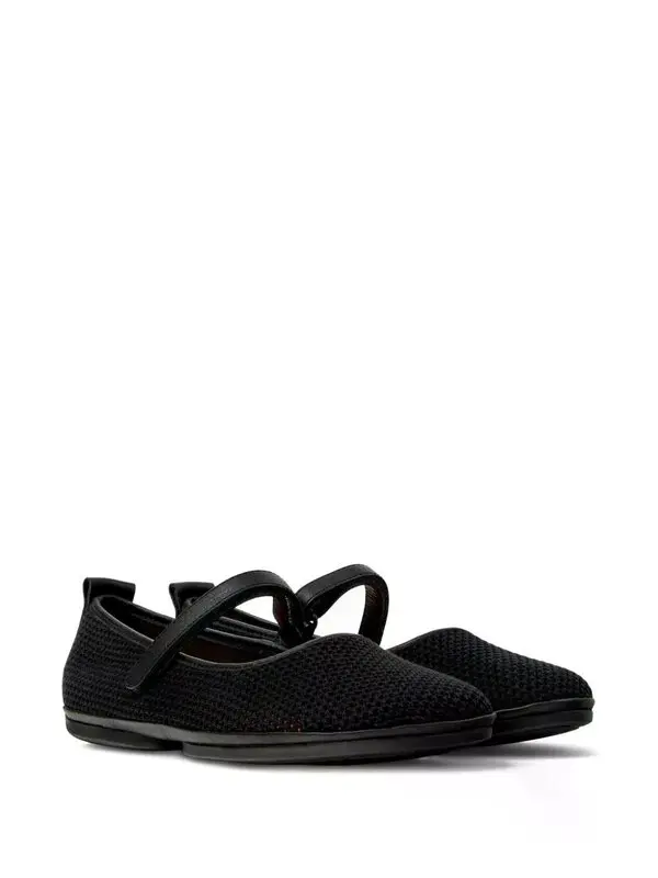 Camper Nina Strap Ballerinas - Black