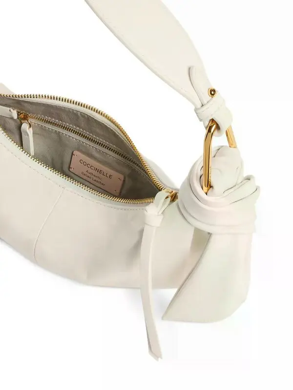 COCCINELLE Small Furoshiki Shoulder Bag - Neutrals