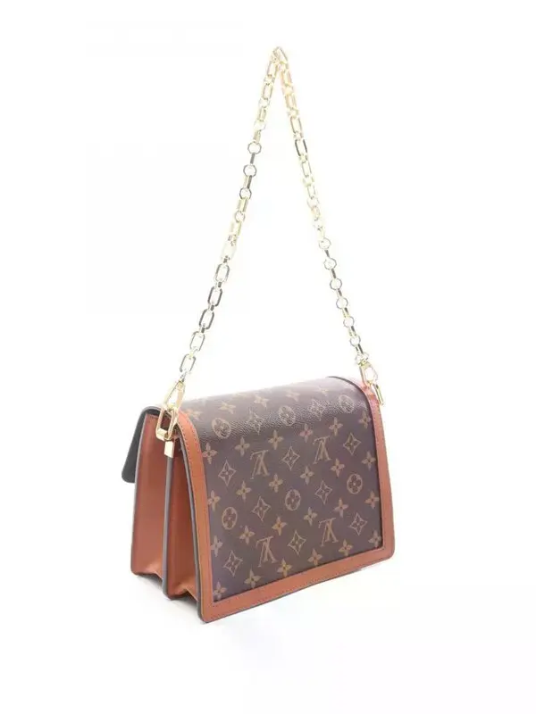 LOUIS VUITTON 2020 Monogram Reverse Dauphine Satchel