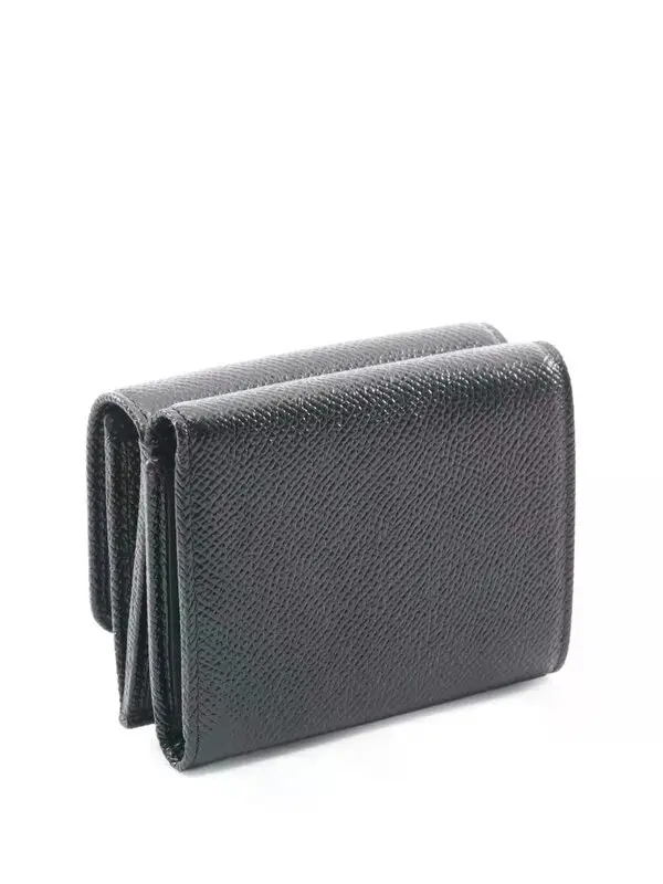 BVLGARI 2000-2025 Leather Trifold Wallet Small Wallets