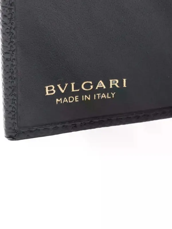 BVLGARI 2000-2025 Leather Trifold Wallet Small Wallets