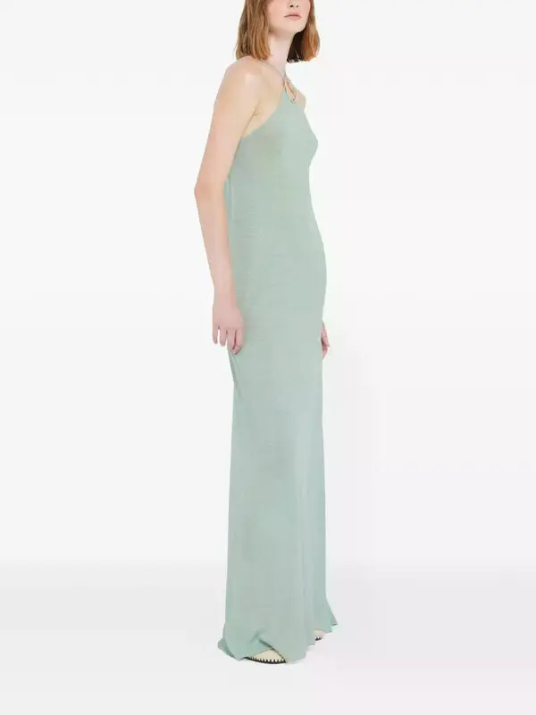 Alanui Halterneck Maxi Dress