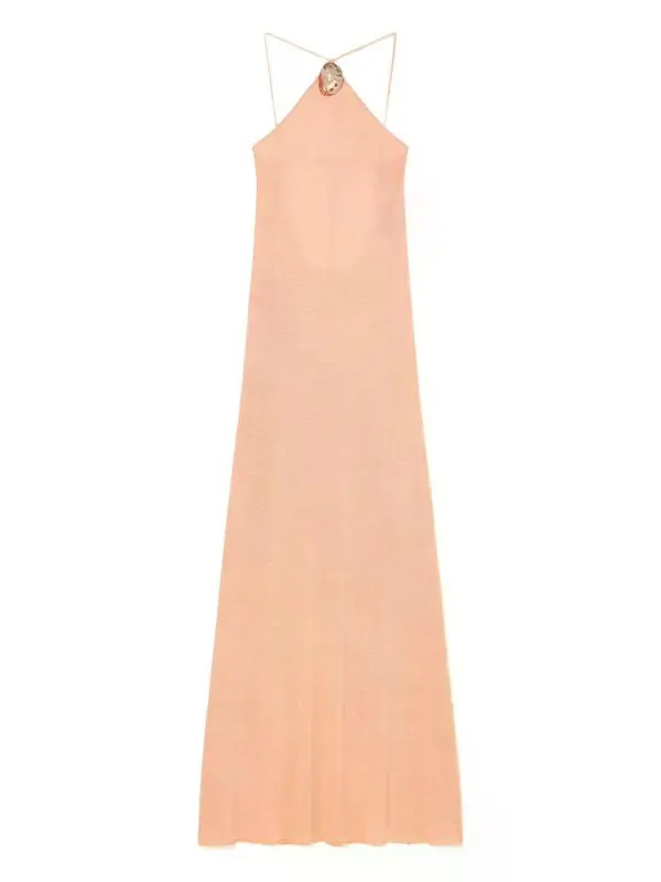 Alanui Halterneck Maxi Dress