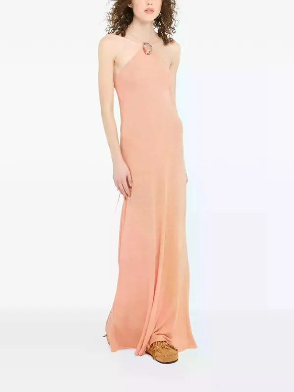 Alanui Halterneck Maxi Dress
