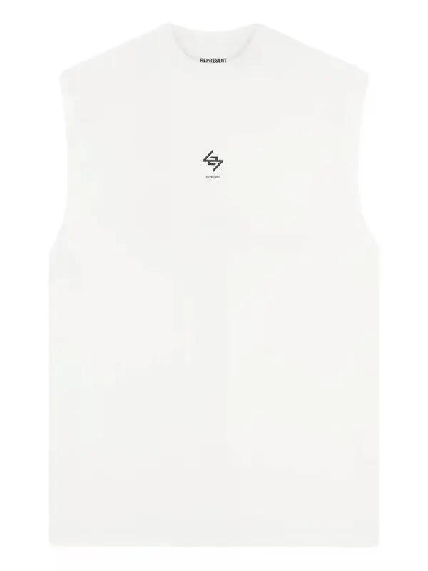 REPRESENT Graphic-print Tank Top - White
