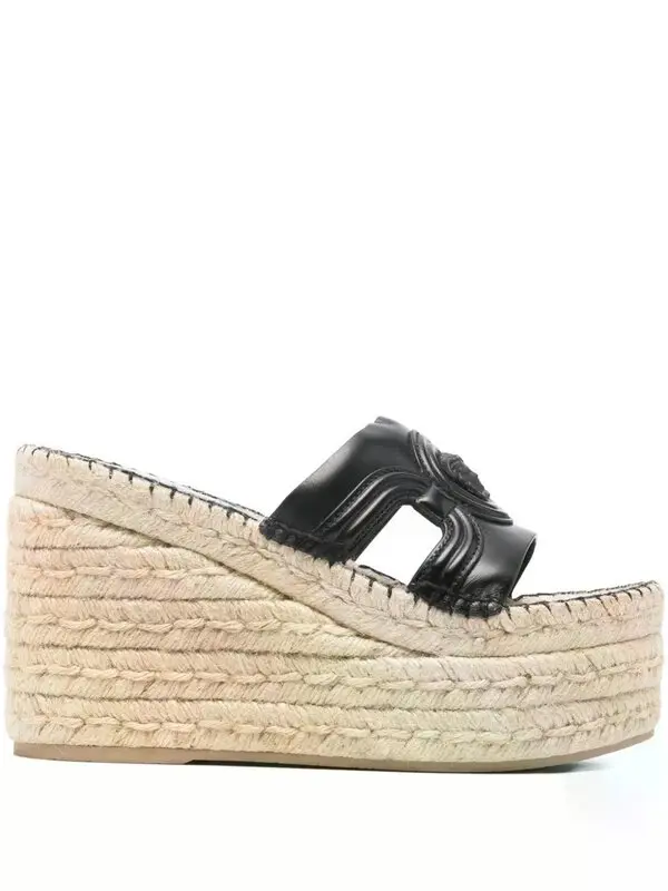 Versace Medusa Wedge Sandals