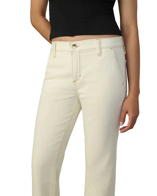 Joe's Jeans The Provocateur Petite Bootcut Trousers - Milk