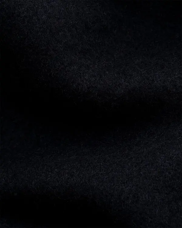 Eton Two Face Cashmere Scarf - Navy