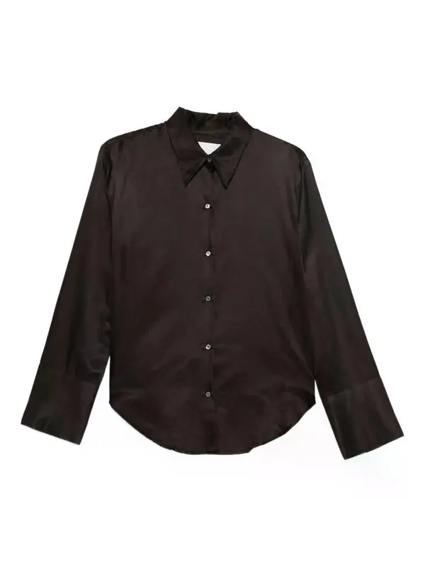 Citizens Of Humanity Camilia Buttoned-cuff Shirt - Brown