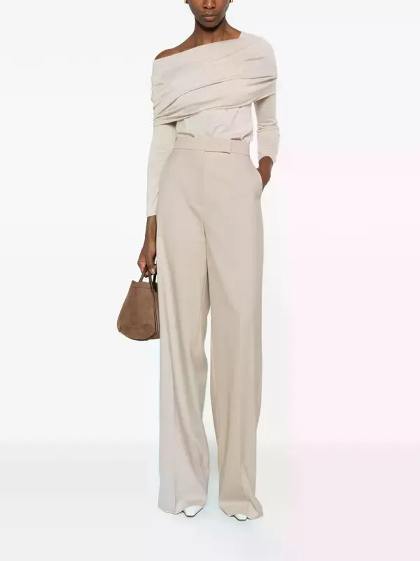 Max Mara Palazzo Wool Trousers