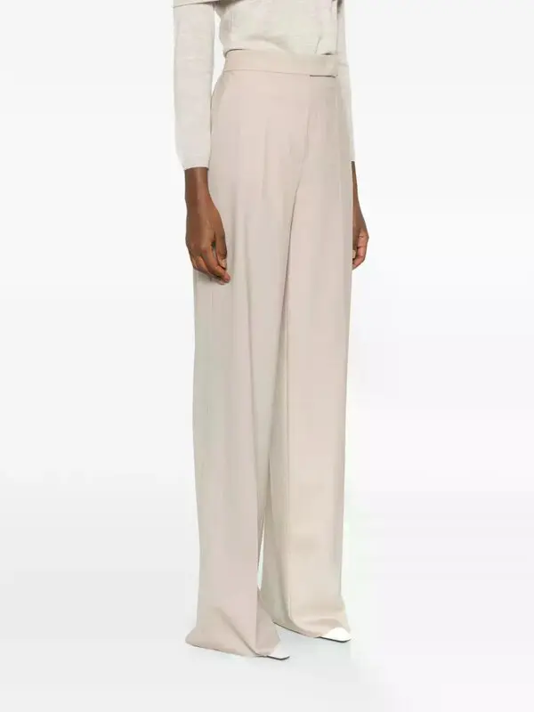 Max Mara Palazzo Wool Trousers