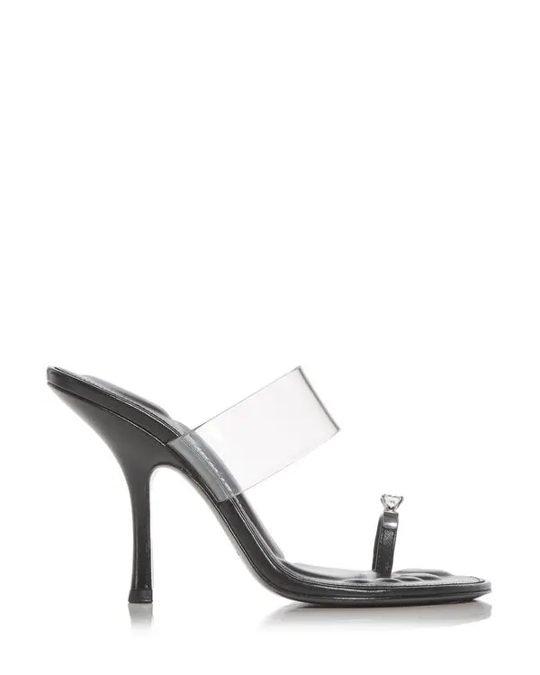 Alexander Wang Bianca Toe Ring Sandals - Black
