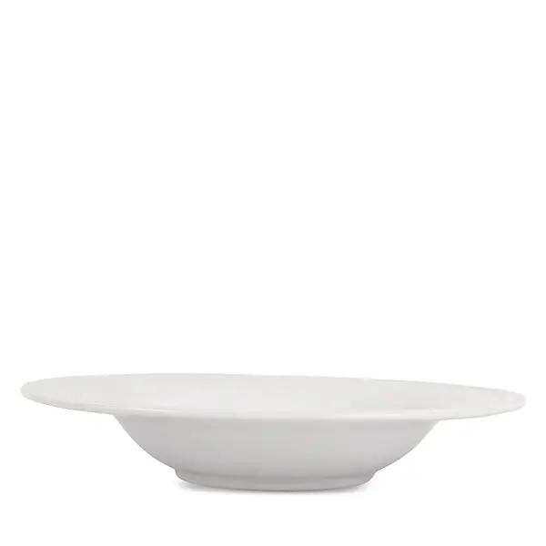 VIETRI Aria Shallow Serving Bowl - White