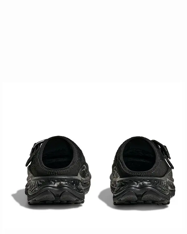 HOKA® Ora Primo Suede Mules - Black