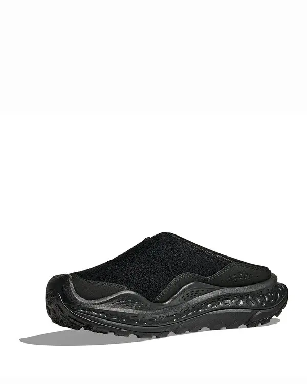 HOKA® Ora Primo Suede Mules - Black