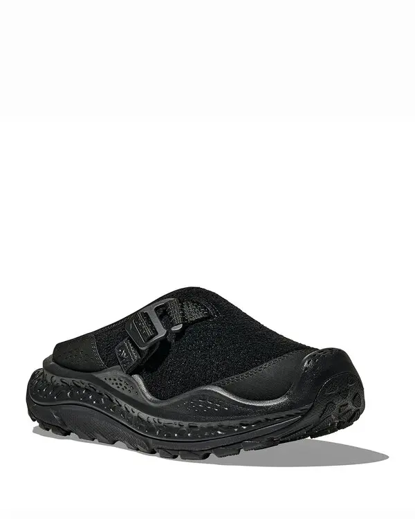 HOKA® Ora Primo Suede Mules - Black