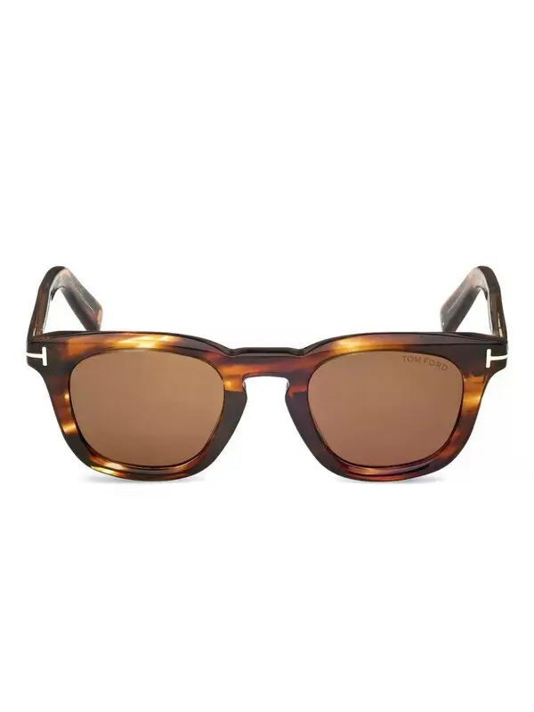 TOM FORD Square-frame Sunglasses - Brown