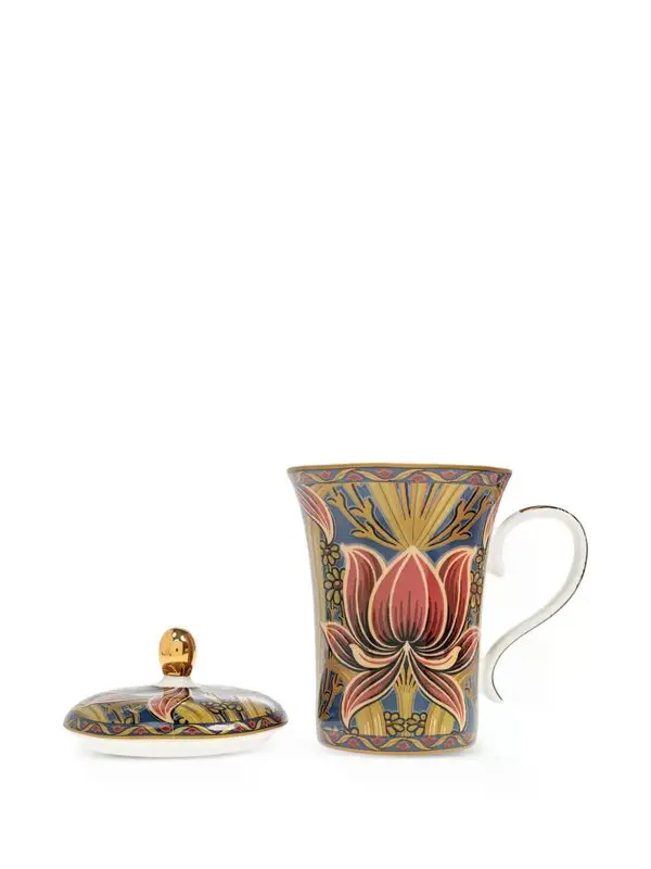 Etro Floral-motif Lidded Tableware