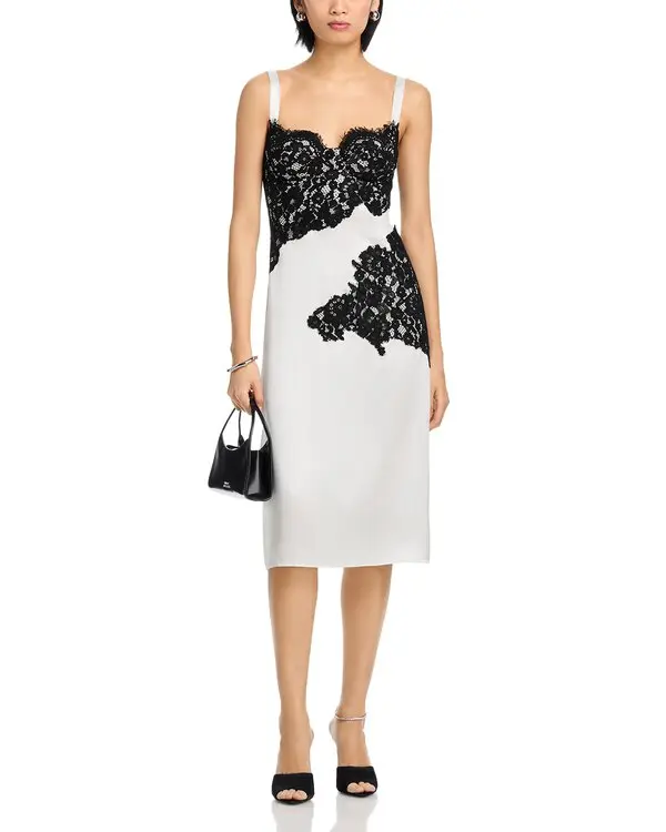 white lace cocktail dress wedding Lace Wedding Dress White M Baya by Grace Loves Lace