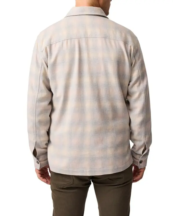 Rodd & Gunn Grey Town Button Front Overshirt - Ash