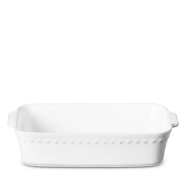 COSTA NOVA Pearls 11 Rectangular Baker - White