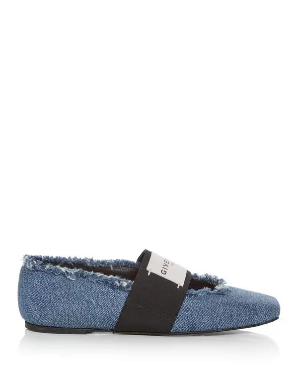 Givenchy Sliced Square Mary Jane Flats