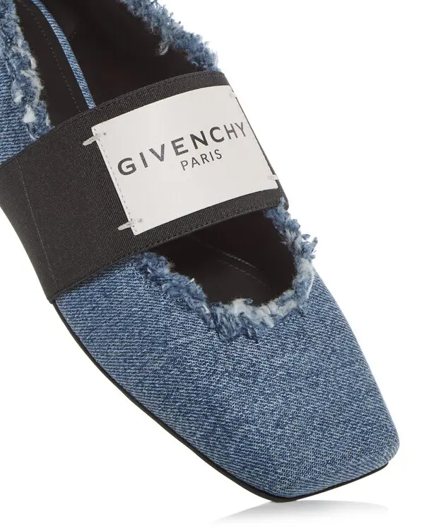 Givenchy Sliced Square Mary Jane Flats