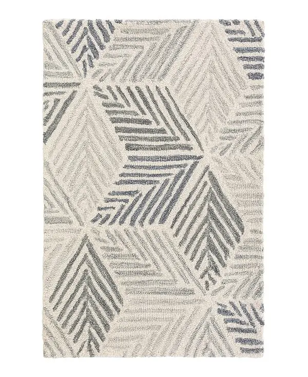 DASH & ALBERT Dash Albert Annie Selke Da897 Karari Area Rug, 2'6x8'0 - Blue