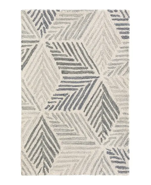 DASH & ALBERT Dash Albert Annie Selke Da897 Karari Area Rug, 6'0x9'0 - Blue