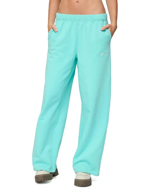 EDIKTED Straight Leg Sweatpants